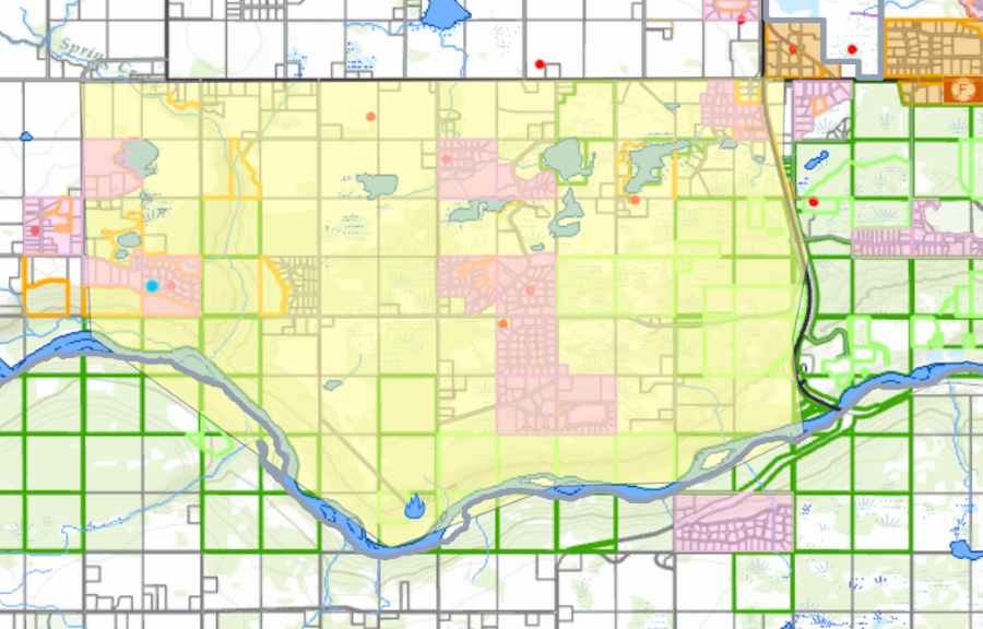 This is an Alberta Emergency Alert. The County of Grande Prairie has ...