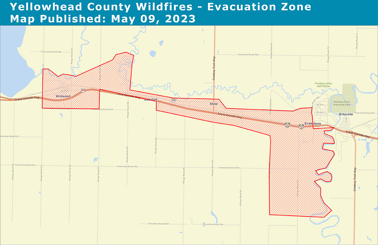 This Is An Alberta Emergency Alert Update Yellowhead County Has Issued
