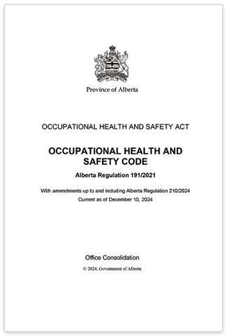 Occupational Health and Safety Code | Alberta.ca