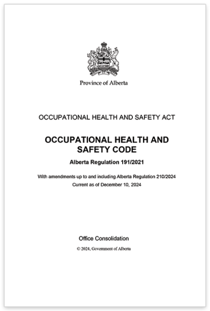 Occupational Health and Safety Code | Alberta.ca