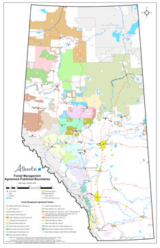 Forest management agreements | Alberta.ca
